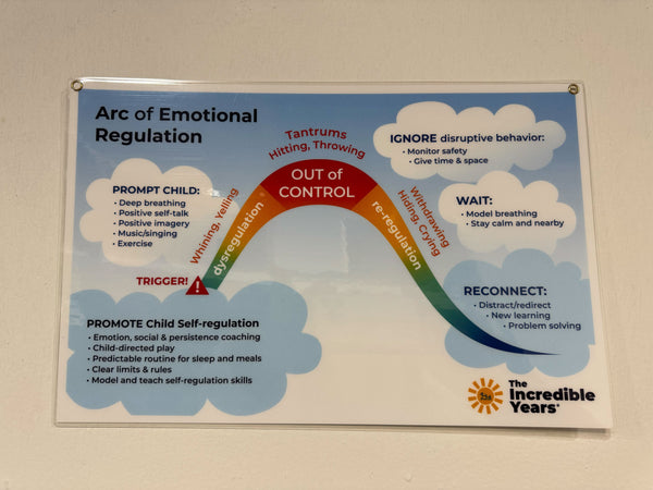 Poster - Arc of Emotional Regulation - The Incredible Years